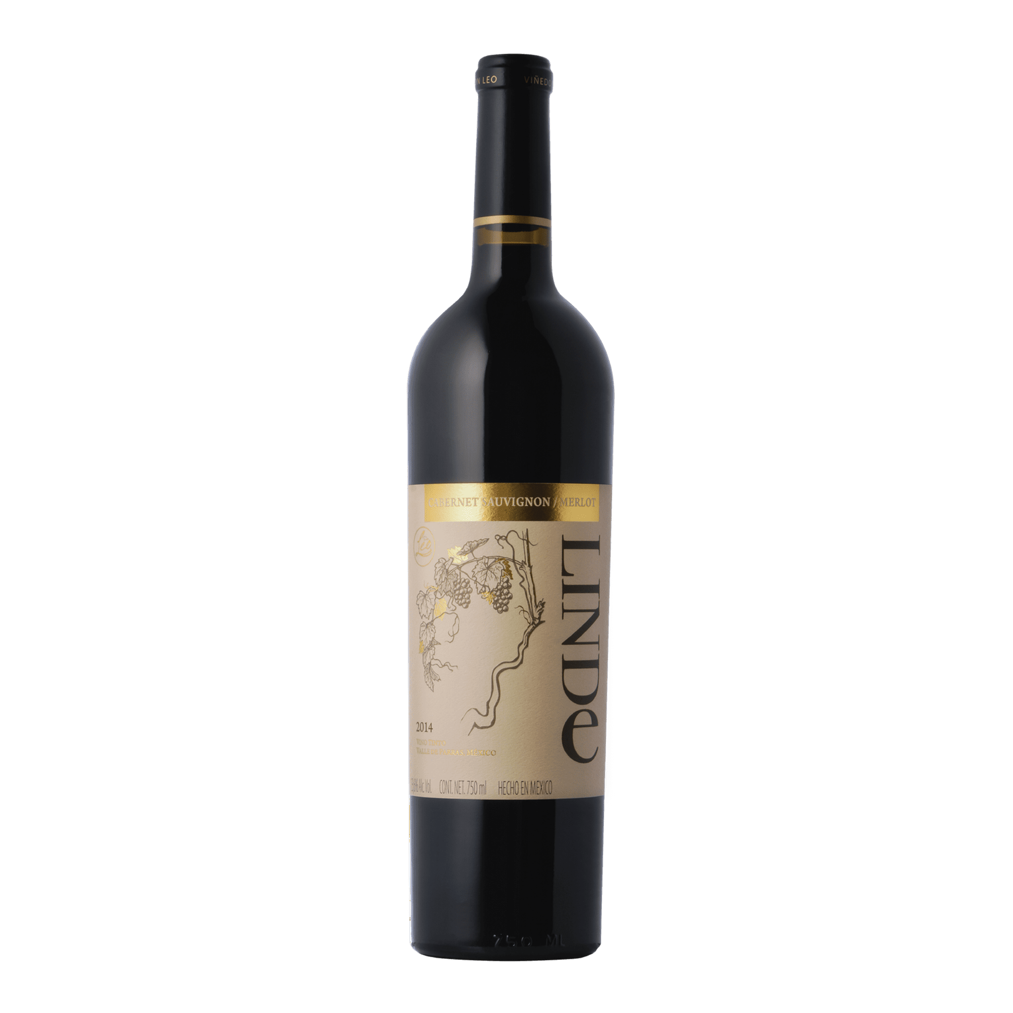 Caja de 12 Vino Tinto Don Leo Linde - Cabernet Sauvignon - Merlot 750 ...