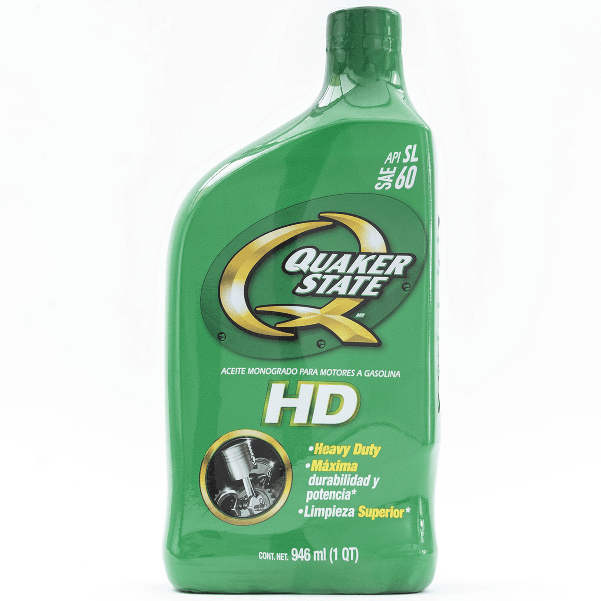 Aceite Monogrado Quaker State SAE 60 de 946 ml Quaker State Aceite ...