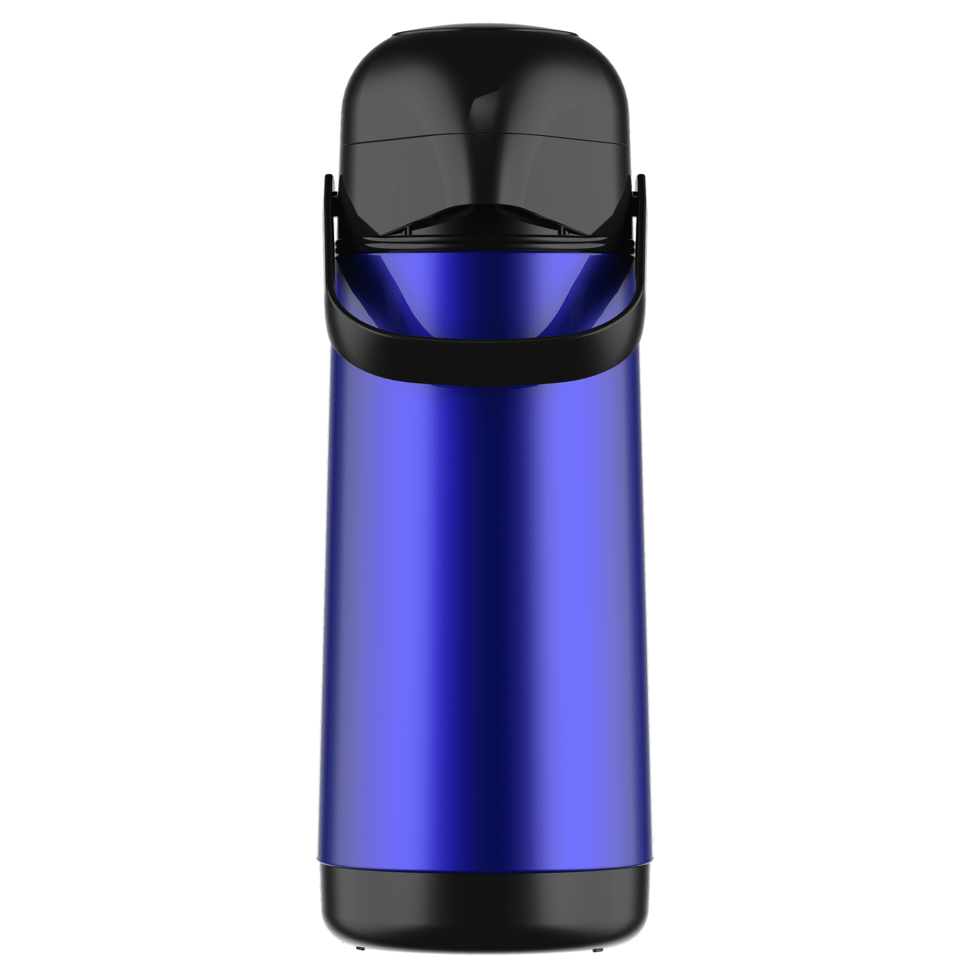 Termo en Acero inoxidable con sistema de Bomba de 1 Litro color Azul ...
