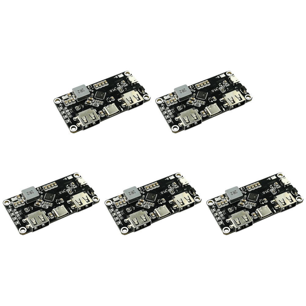 Módulo USB QC4.0 QC3.0 Dual 18650 Carga LED Protección del circuito de ...