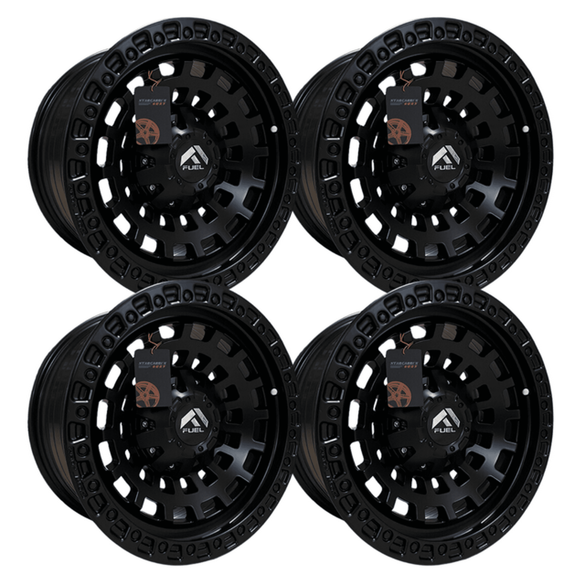 Rines Matt Black Flow Form 17 6X114.3 Nissan NP | Bodega Aurrera en línea