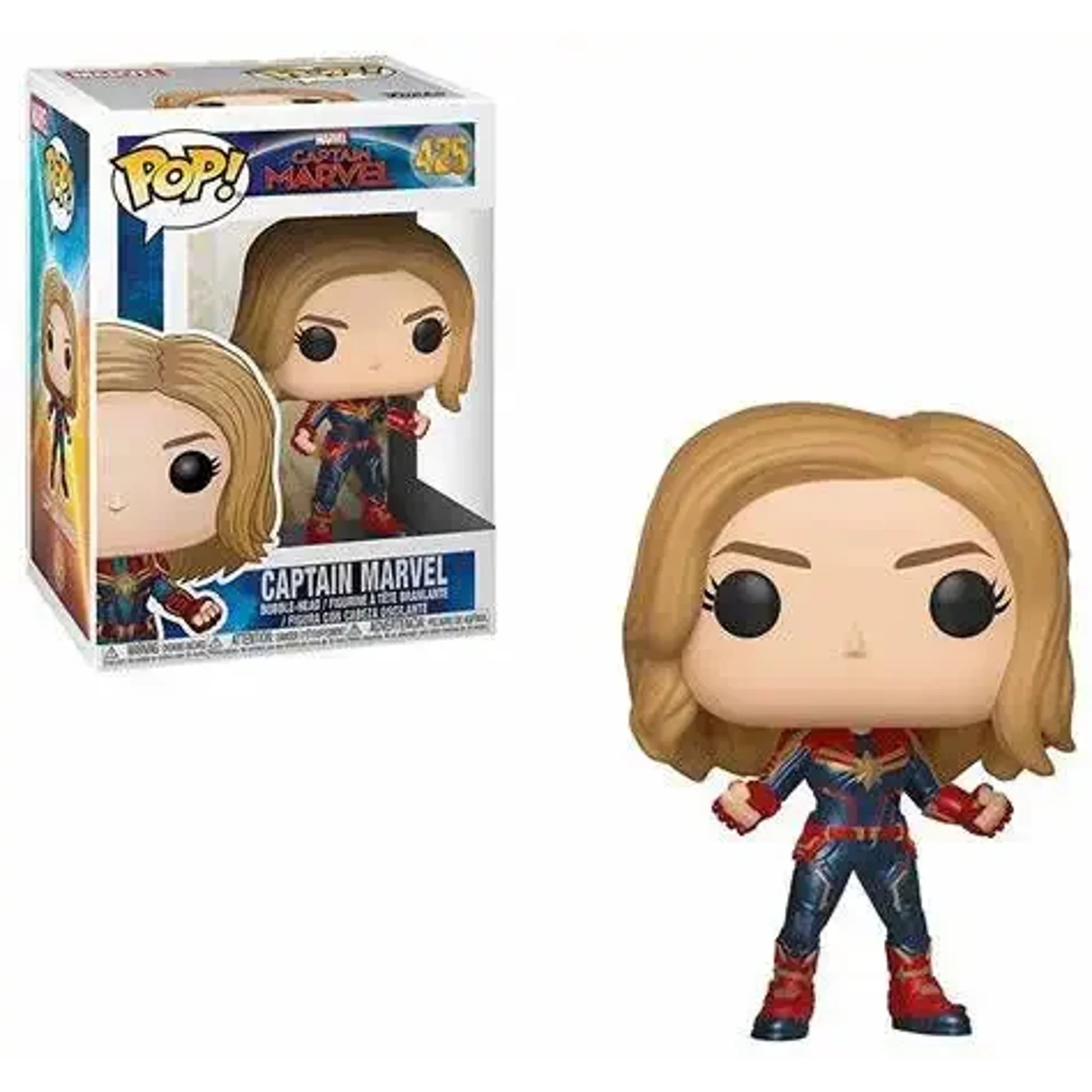 FUNKO pop Capitán Marvel 425 #657 #434 # Goose the Cat 426 # muñeca de ...