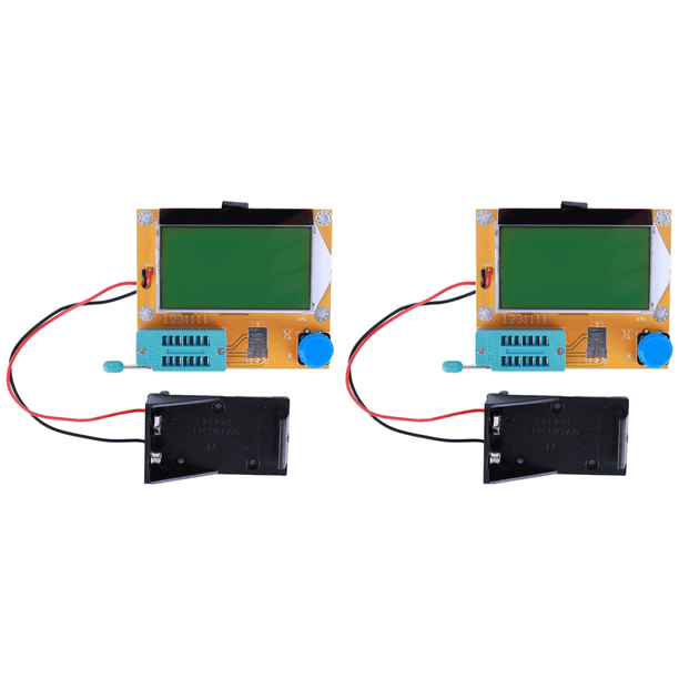 LCR-T4 LCD Diodo Triodo Capacitancia Medidor ESR Probador transistores ...
