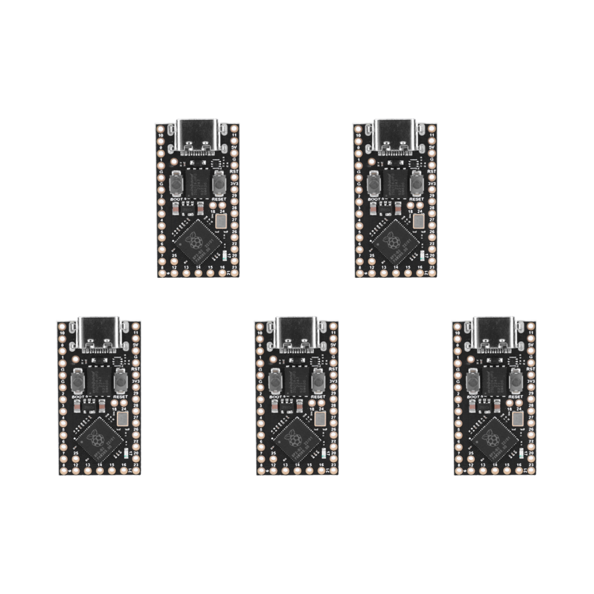 Placa Pro Micro RP2040 Raspberry PI PICO Desarrollo Dual-Core Mciro ...