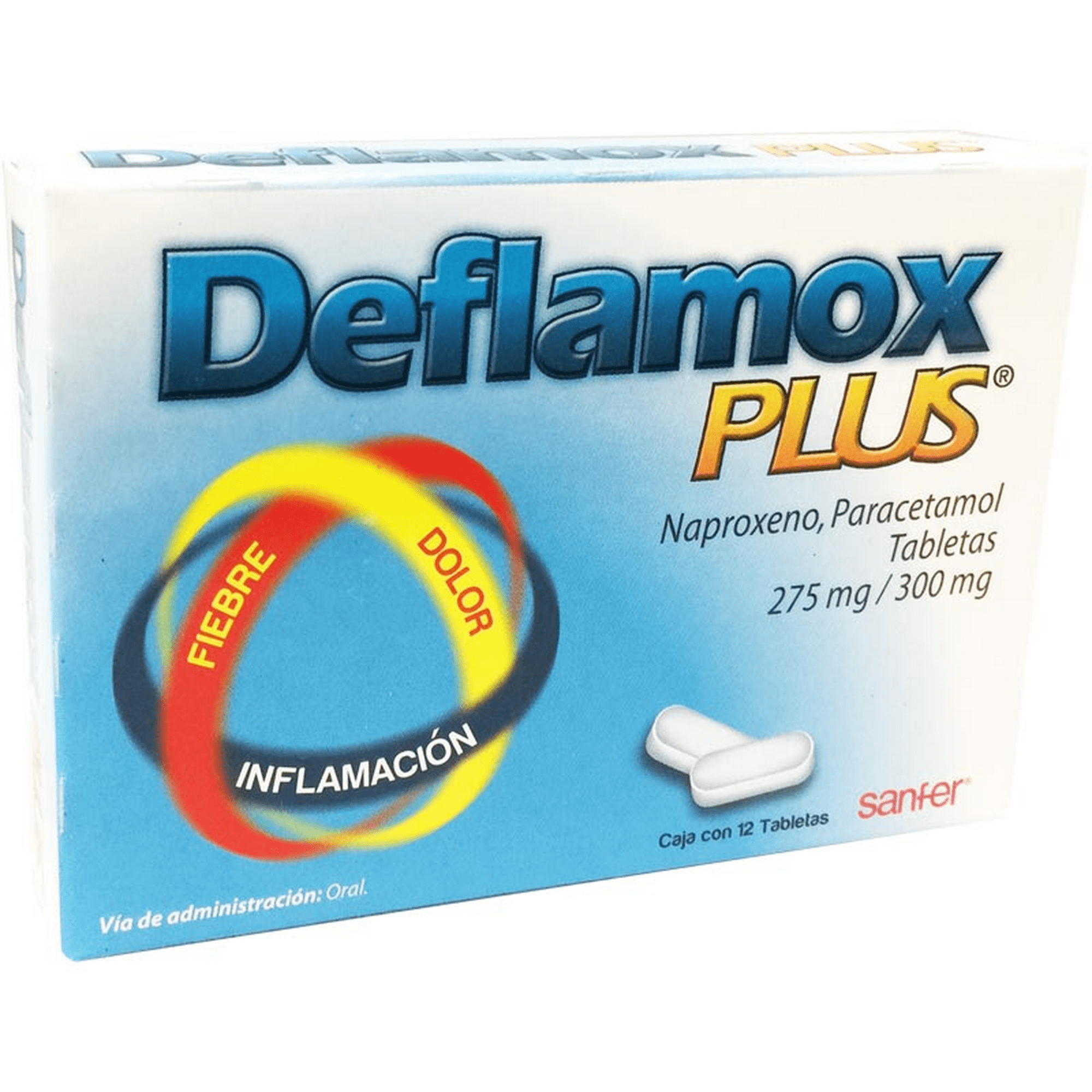 DEFLAMOX PLUS C12TAB 275/300MG BARRA TABLETA | Walmart en línea