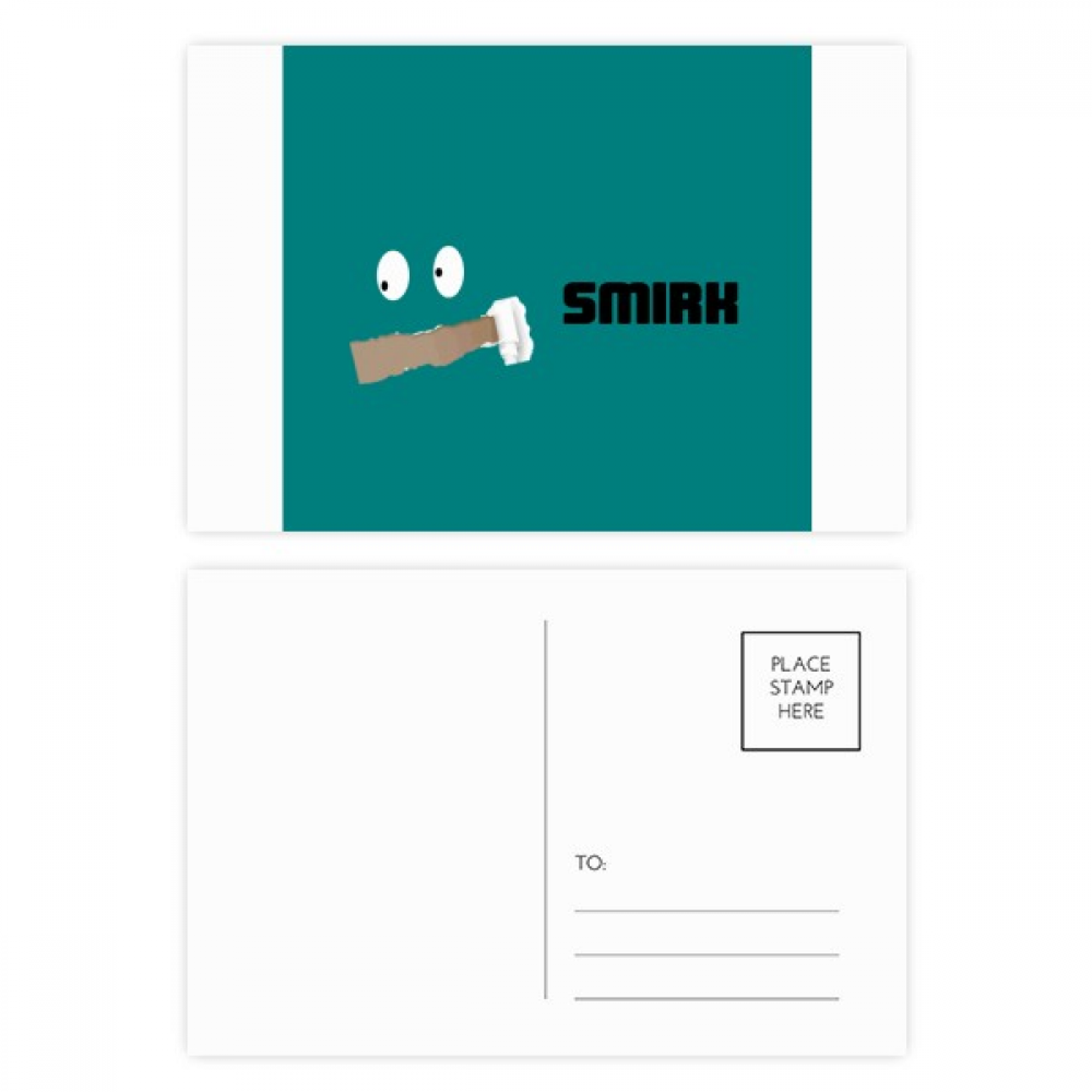 Green eMotion smirk Stare provocar Juego de postales Cumpleaños Tarjeta ...