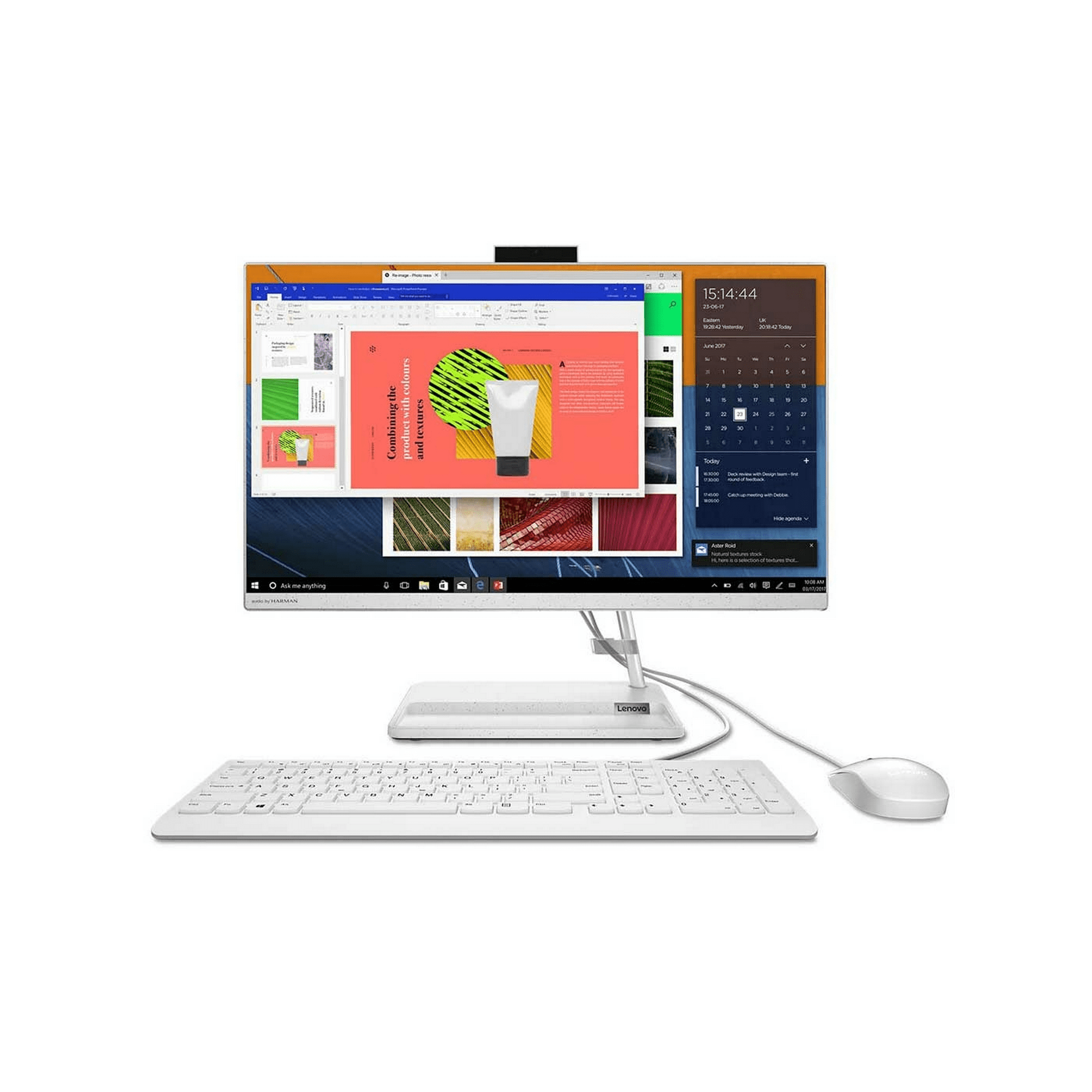 Computadora All In One 23.8 Ryzen 5-5500u 8gb 512gb Ssd W11 IDEACENTRE ...