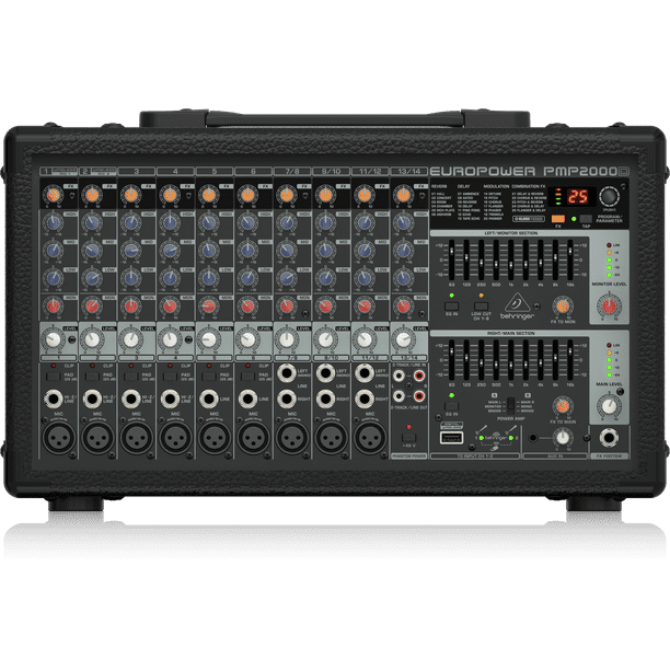 Behringer Europower PMP2000D Mezclador de audio Behringer PMP2000D ...