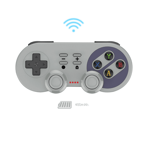 Autorización：Controlador inalámbrico Bluetooth con joysticks rumble vibración gamepad para ...