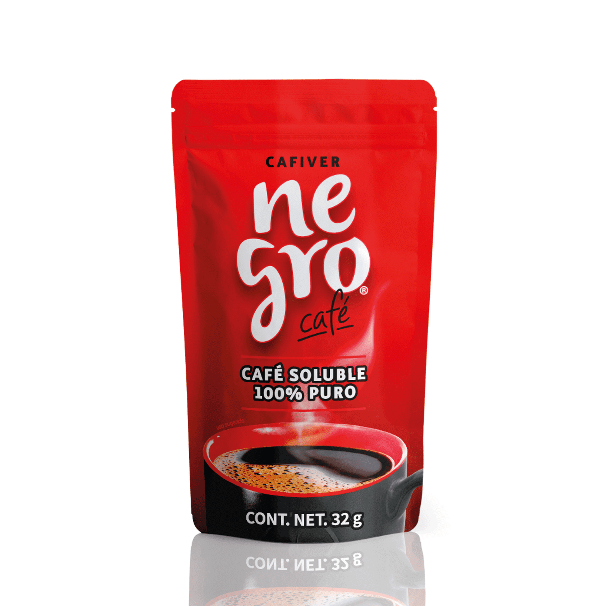 NEGRO CAFÉ DE 32 GRS EN DOYPACK Cafiver Negro Café de 32 g. en Doypack ...