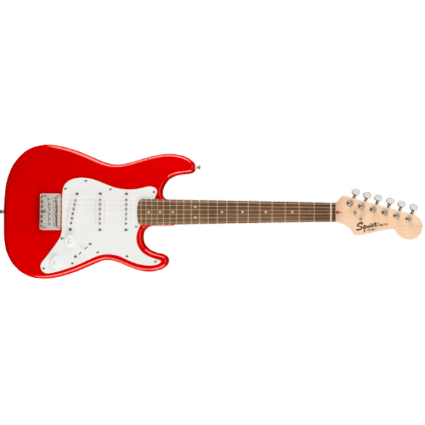 Guitarra Eléctrica Squier Mini V2 Roja TRD '0370121558 Squier Mini ...