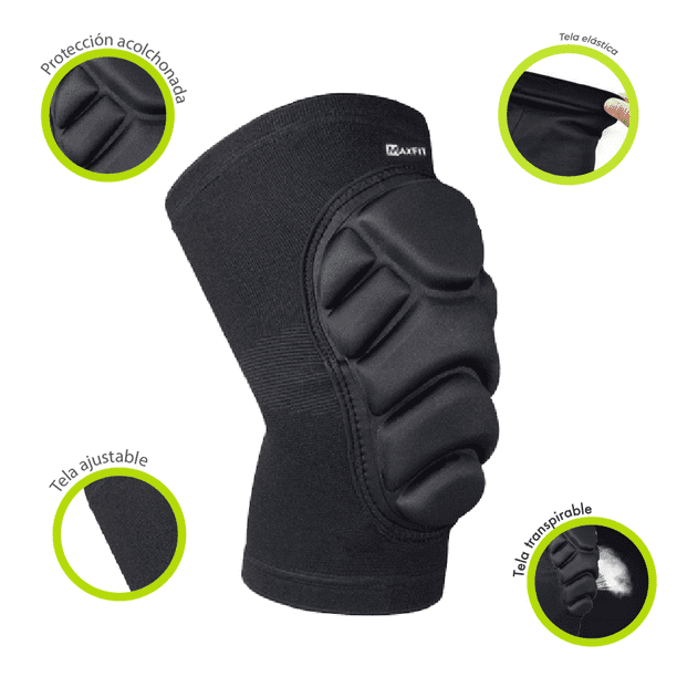 Rodilleras deportivas de compresión y protección/Modelo HX920 Maxfit ...