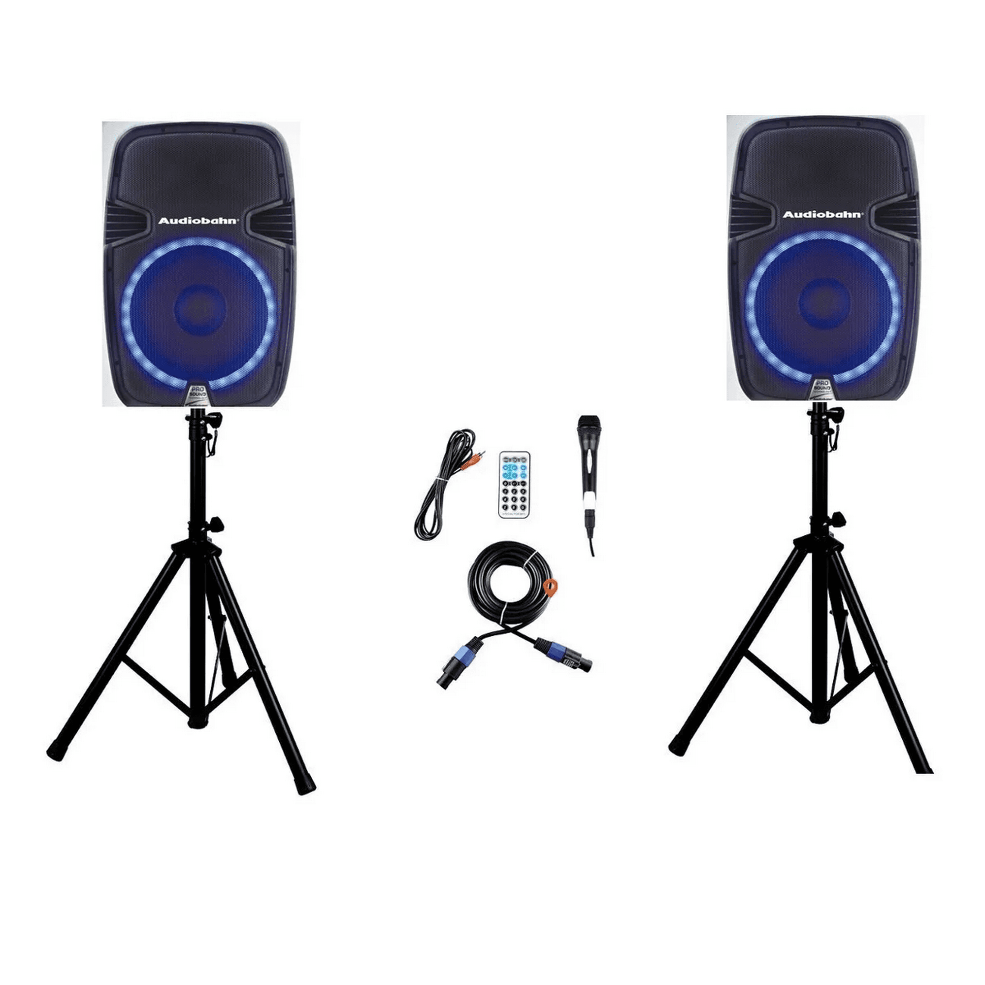 Combo Profesional de Bafles 15” Audiobahn Audiobahn ACOMBO15ABFM ...