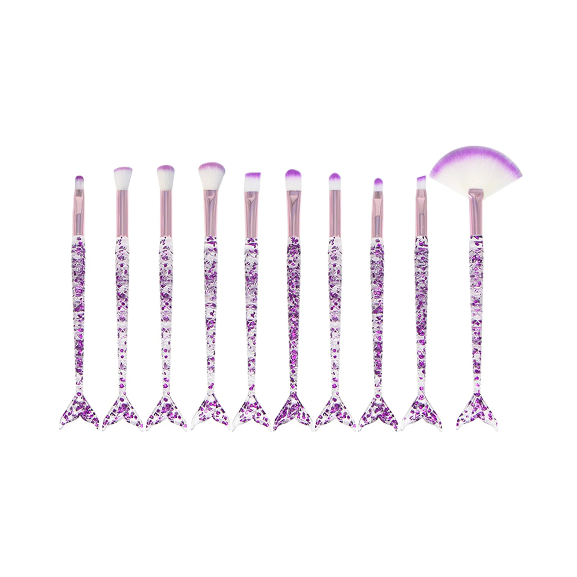 Brochas De Maquillaje Para Niñas Brochas De Maquillaje Portátiles