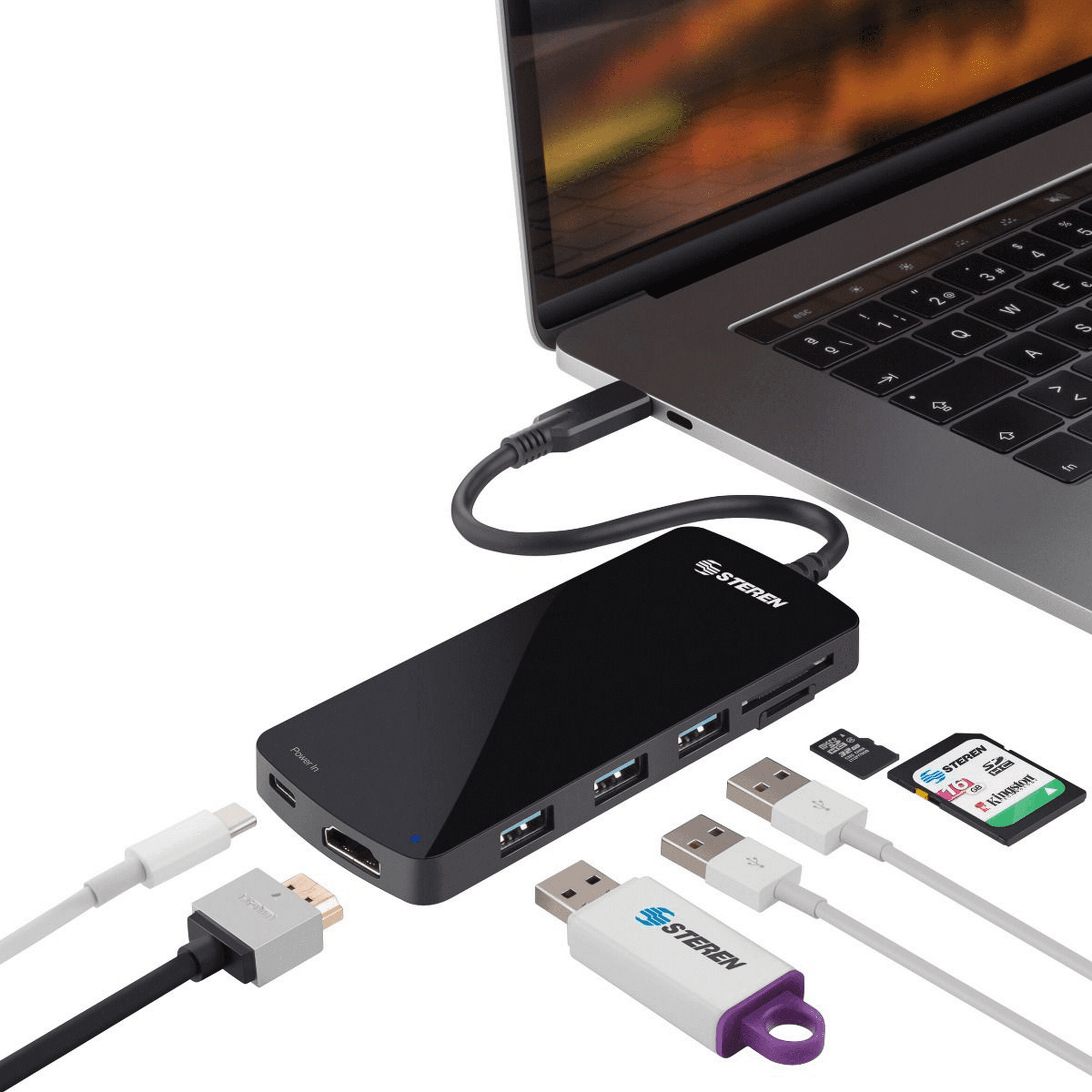 estacion de conexion tipo c Steren usb-474 | Walmart en línea