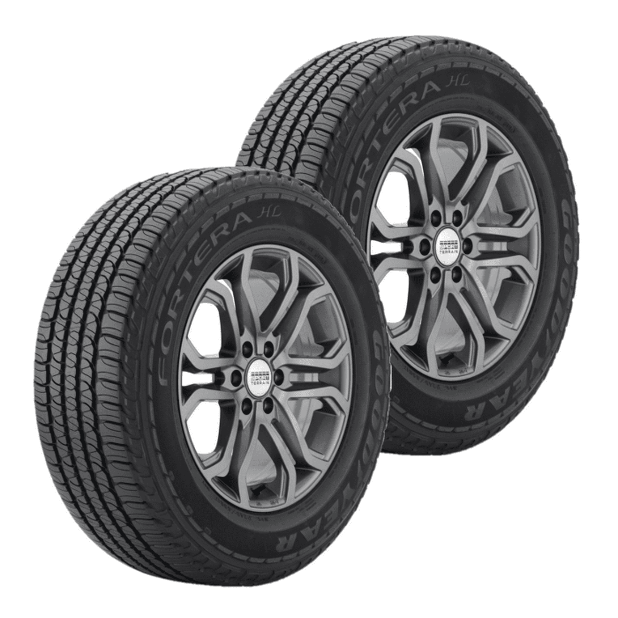 Paquete de 2 llantas 265/50R20 107T Goodyear Fortera HL HT | Bodega ...