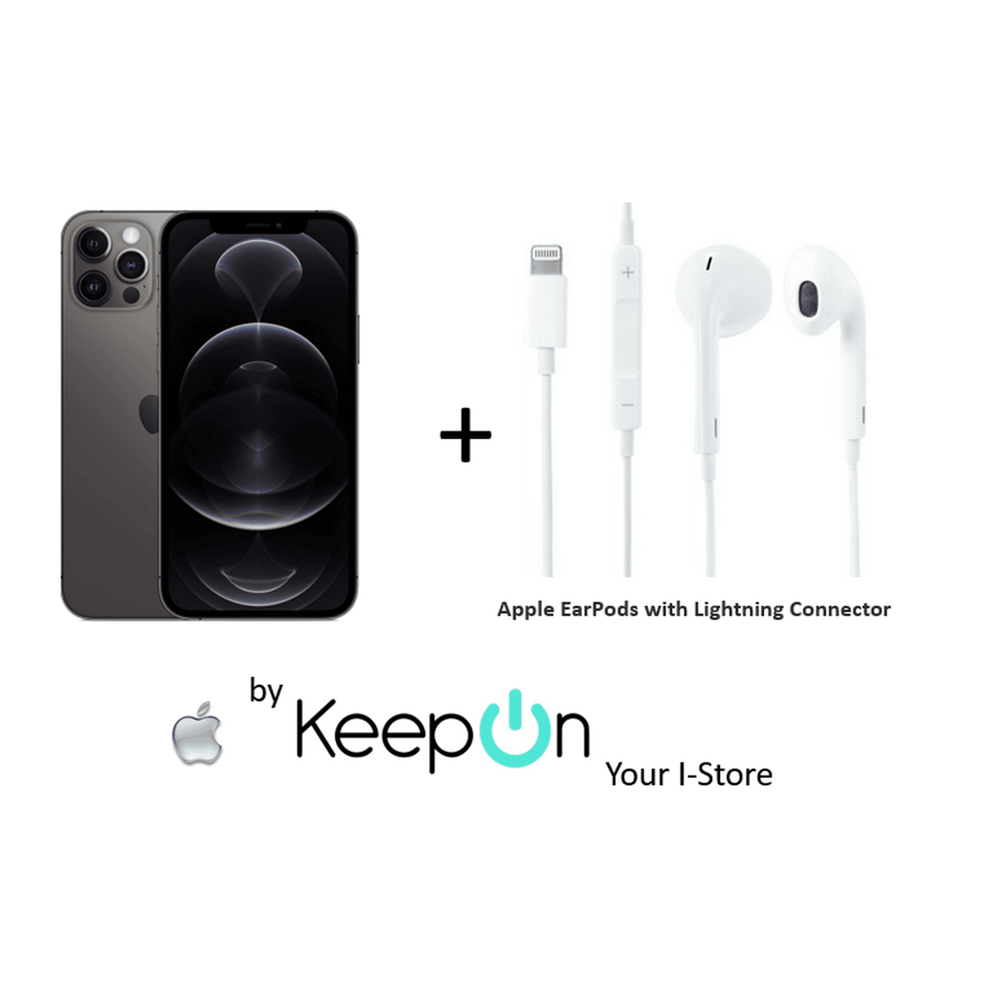 IPHONE 12 PRO 256 (Incluye Protector de Pantalla KeepOn + Audifonos ...