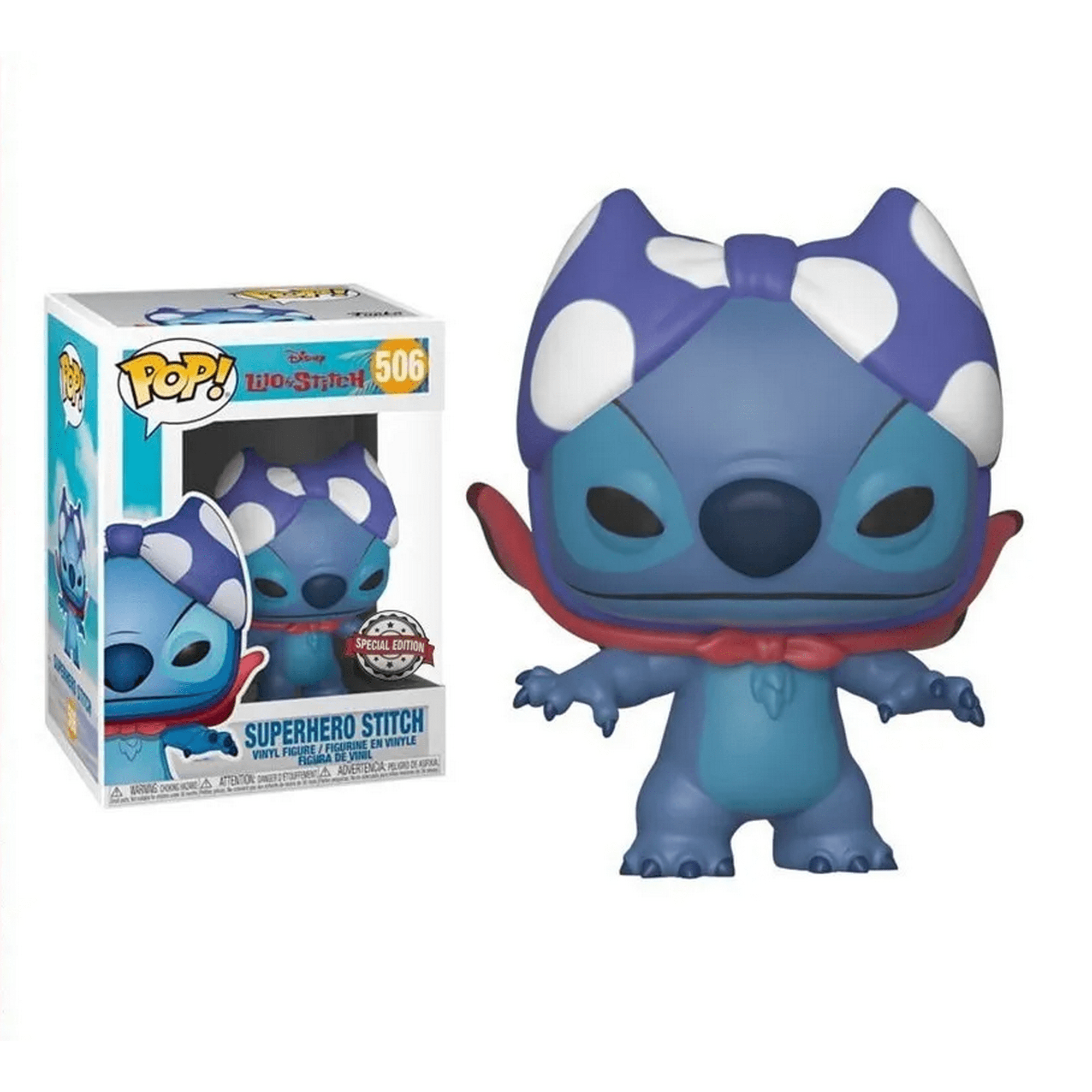 Superhero Stitch - Disney Funko Pop! #506 Funko Pop! | Walmart en línea