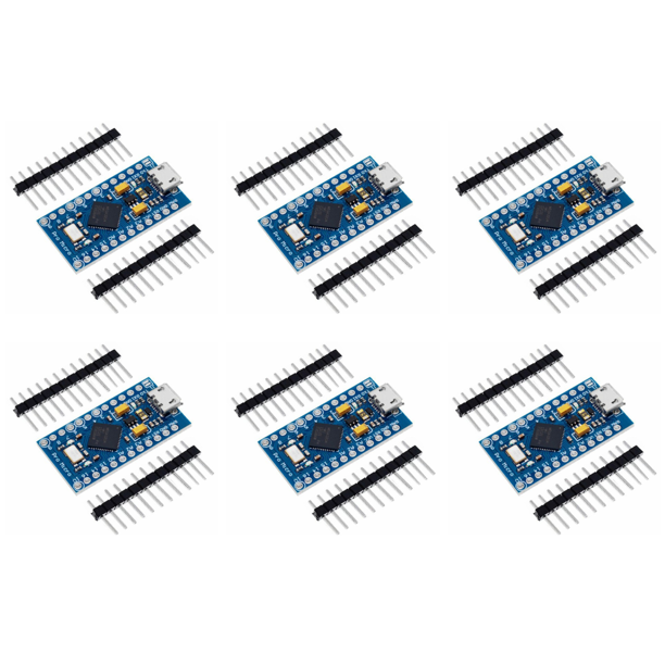 1 Placa Pro Micro Module ATmega32U4 5V/16MHz para Arduino IDE V1.0 ...