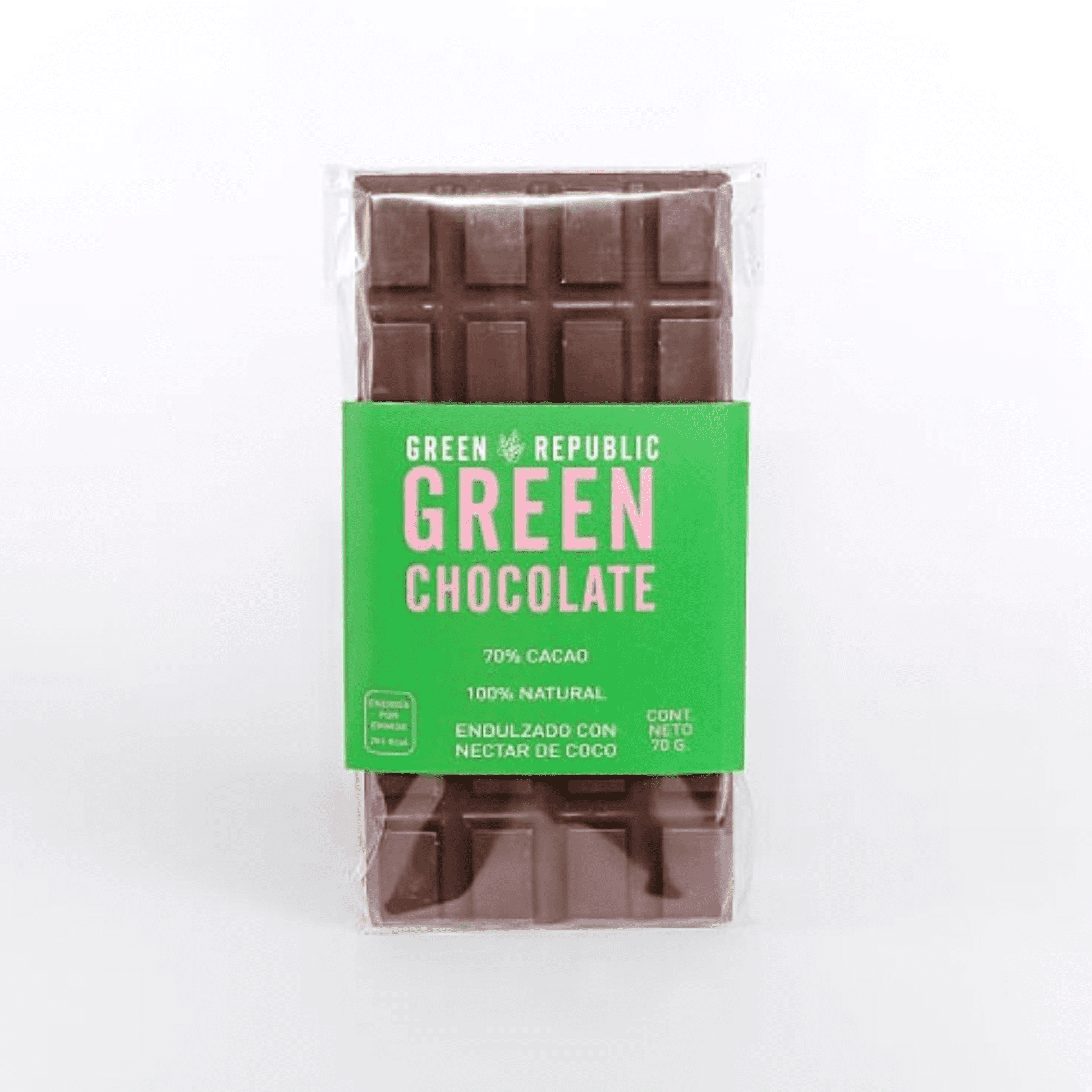 GREEN CHOCOLATE 70% CACAO Green Republic Chocolates | Walmart en línea