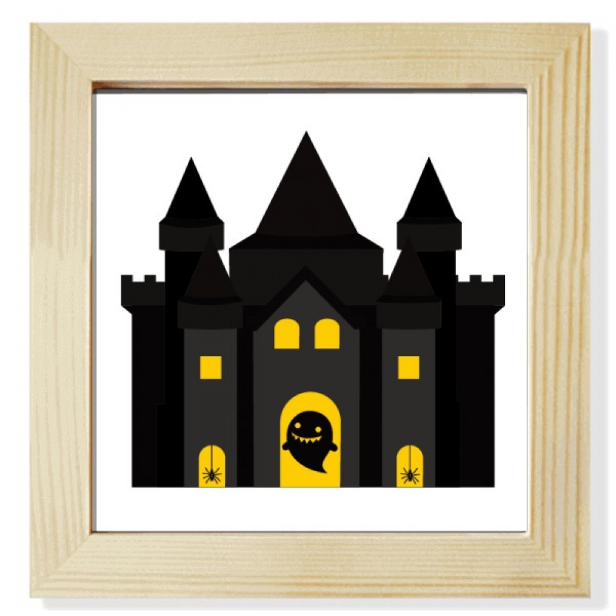 Castillo de cuento de hadas colorida ilustración Pantalla de escritorio ...