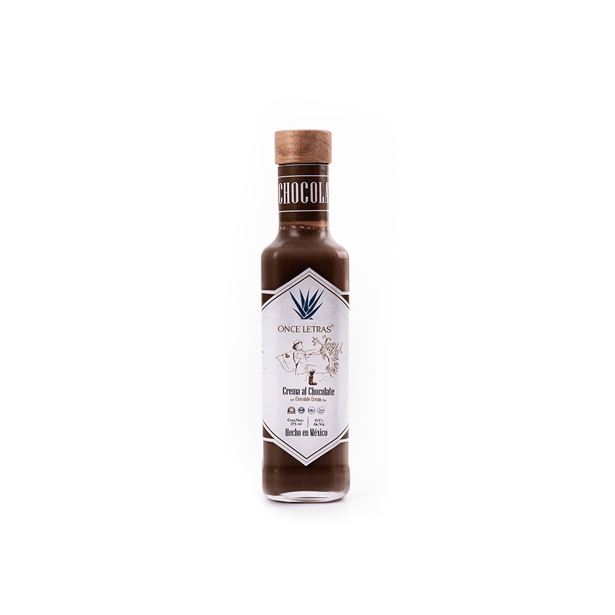 ONCE LETRAS Crema al Chocolate 375ml ONCE LETRAS OLCCH375 | Walmart en ...