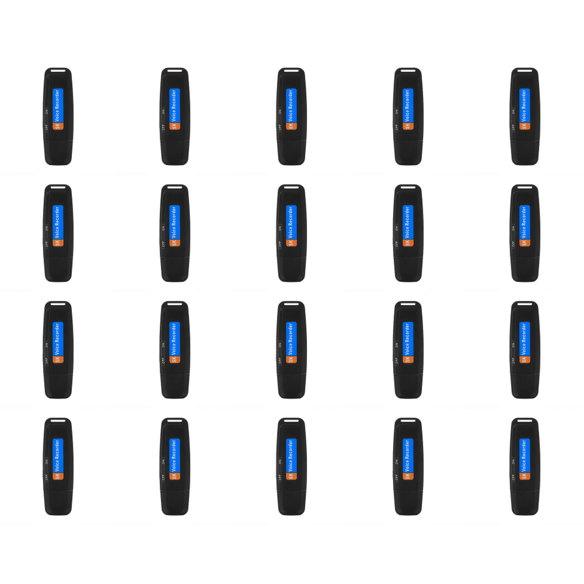 Grabadora de voz USB SK001 Disco U portátil Tarjeta TF Pluma de audio ...