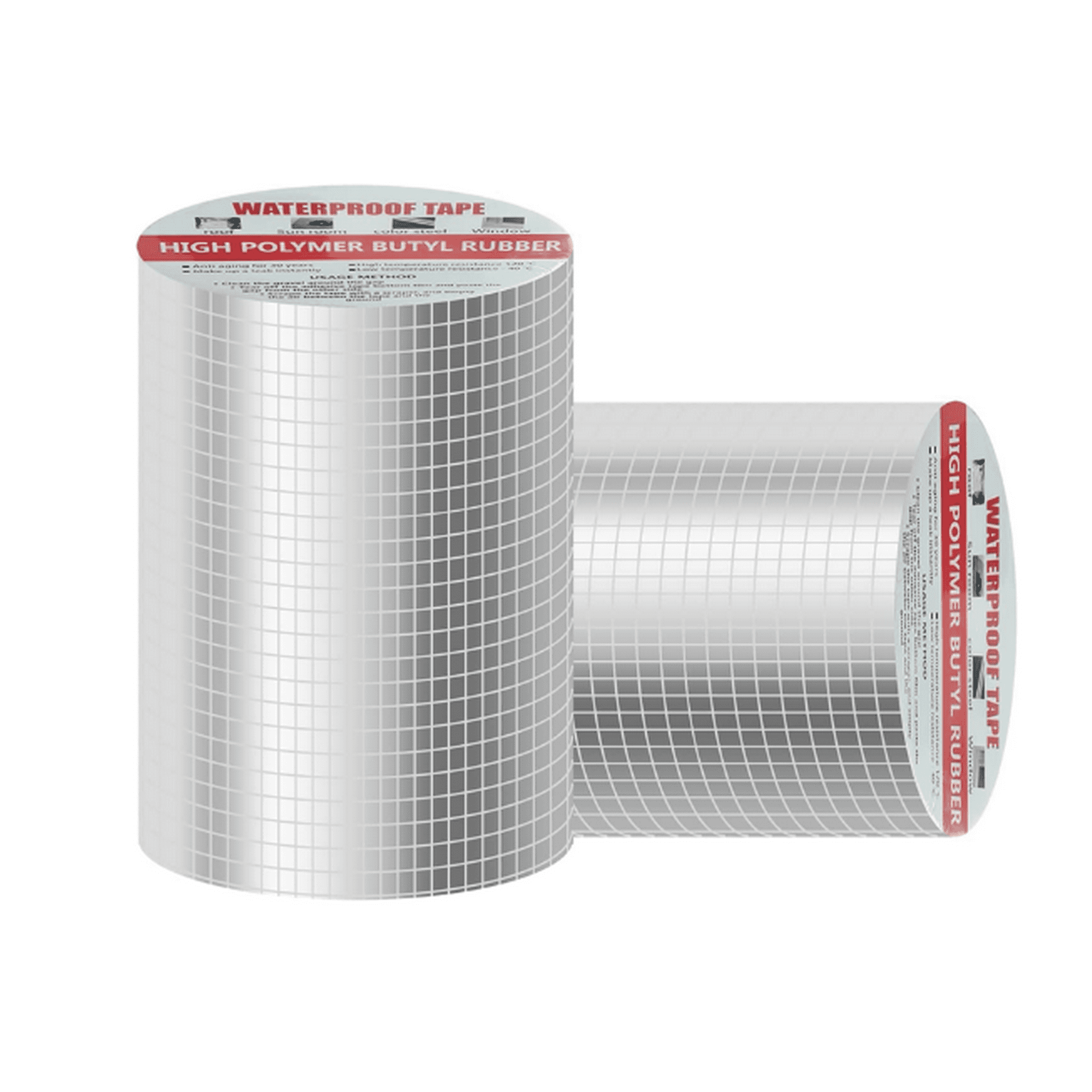 150 mm x 5 m - Cinta adhesiva impermeable, Cinta adhesiva de butilo, Cinta de reparación de ...