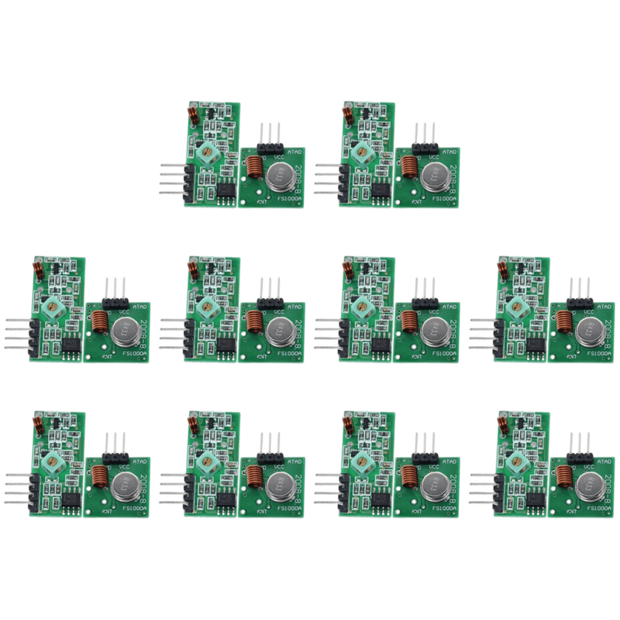 Módulo receptor transmisor RF de 315 Mhz módulo remoto inalámbrico para ...