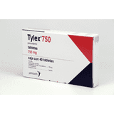 Tylex 750 mg, 40 tabletas || Bodega Aurrera Despensa a tu Casa