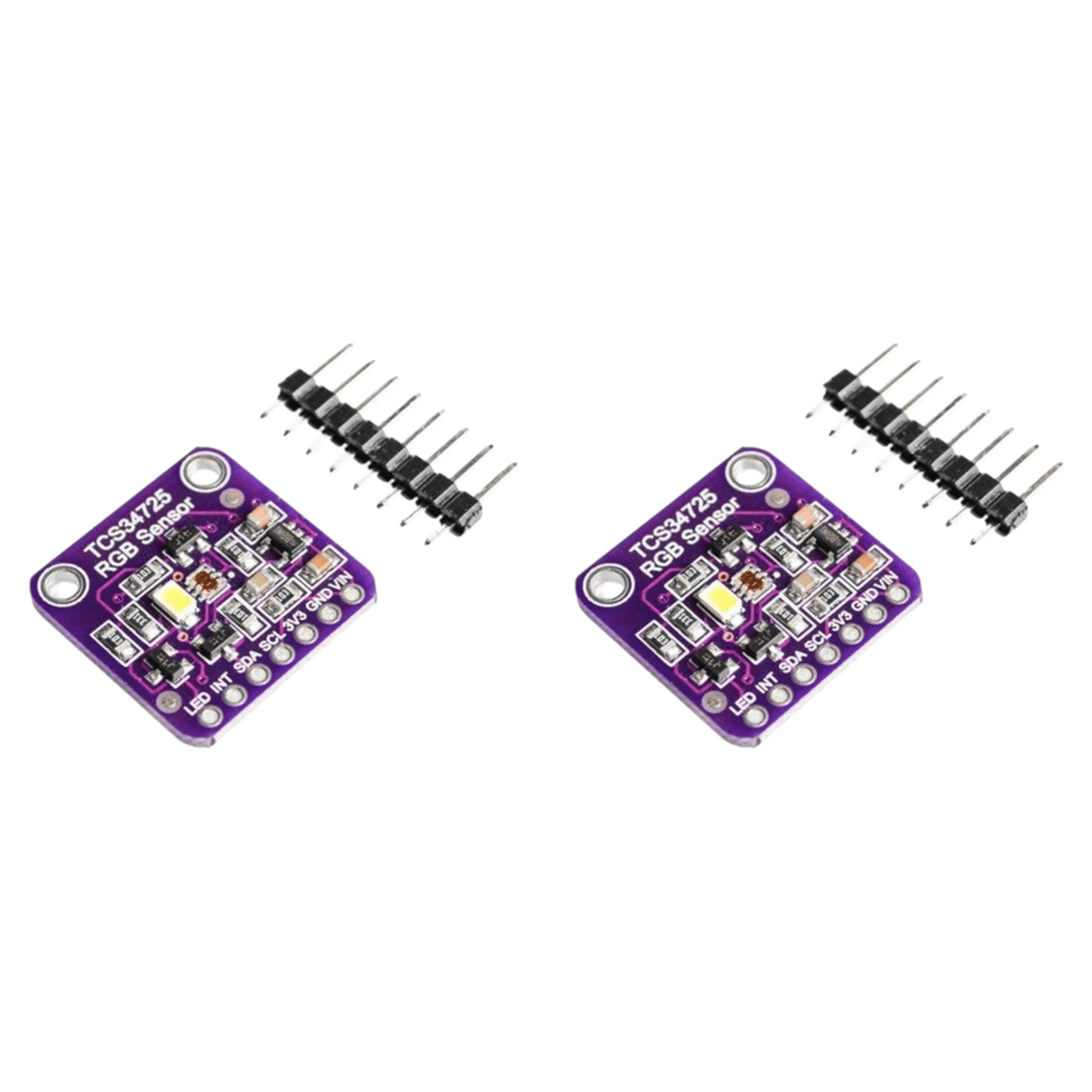 2uds. Módulo de reconocimiento de sensor de color RGB TCS34725 para ...