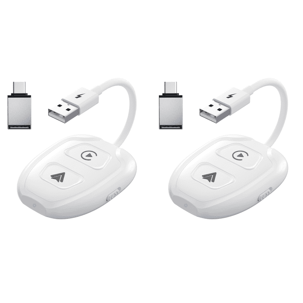 Adaptador inalámbrico automático con cable a CarPlay Android ...