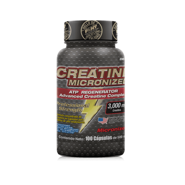 Creatina Monohidrato 100 Caps Creatina Pura En Cápsulas F&nt F6nt ...