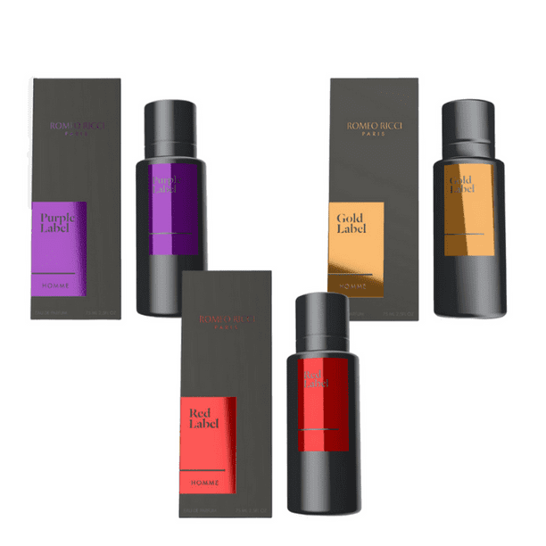 Set de 3 ROMEO RICCI HOMME Romeo Ricci Eau de Parfum | Walmart en línea