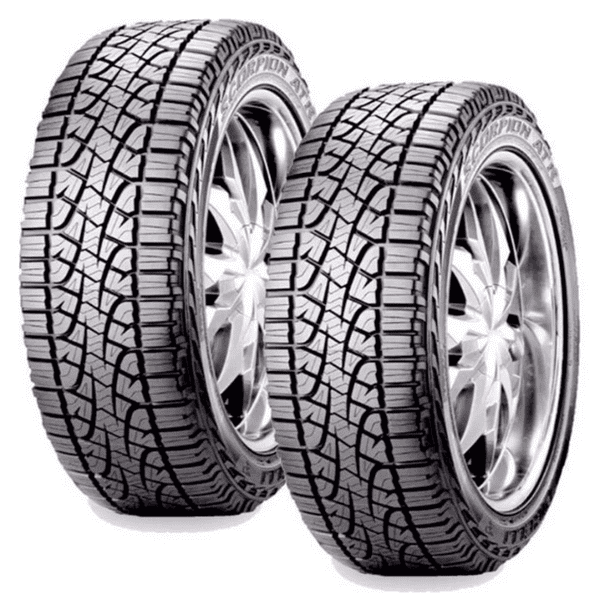 Paquete de 2 Llantas 265/70 R17 115T Pirelli Scorpion Atr | Bodega Aurrera en línea