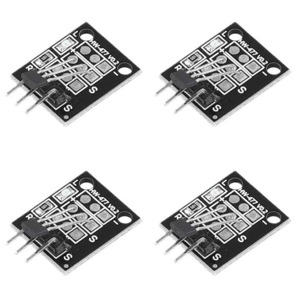 Módulo de sensor magnético KY-003 Hall A3144 Módulo de sensor de ...