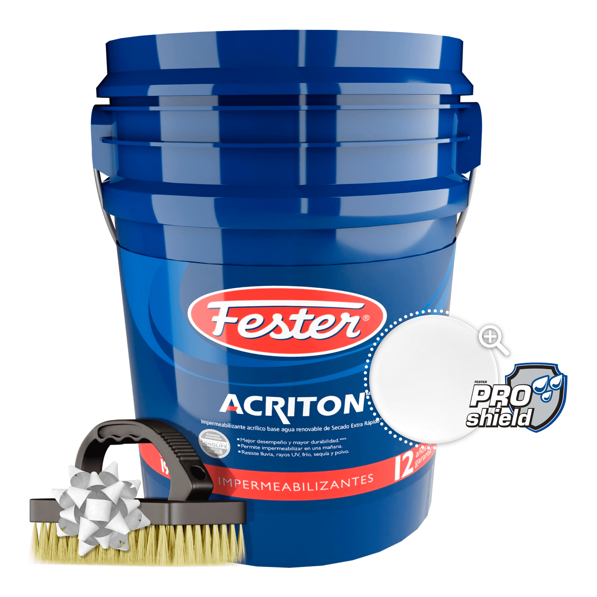 Impermeabilizante Acrílico Elastomérico Base Agua De Secado Extra Rápido Con Tecnología Hidro ...