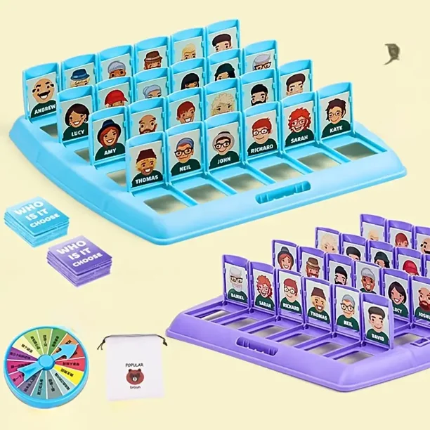 Guess Who I Am Is A Two-player Puzzle Card Game Gong Bohan unisex ...