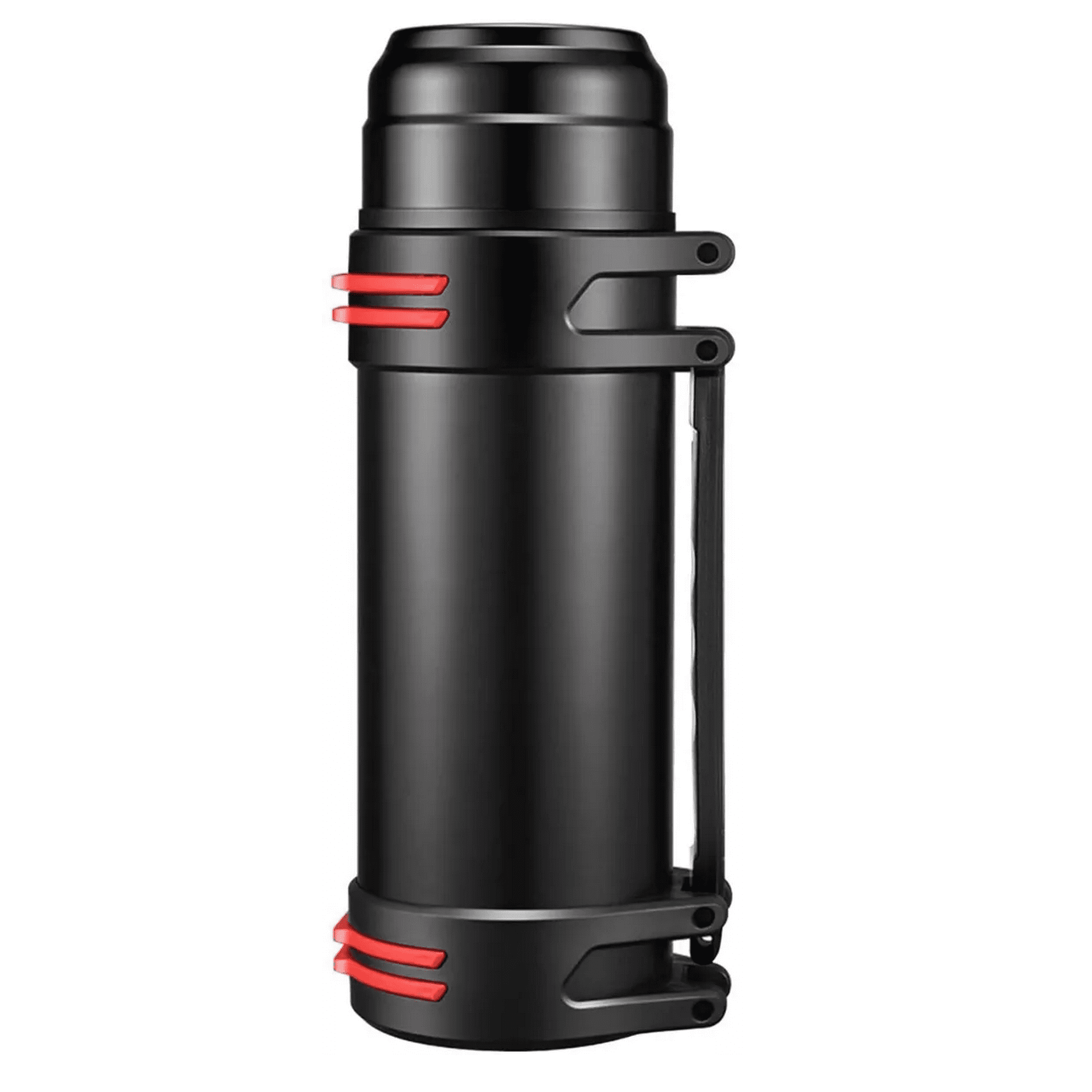 Termo De Exterior Portátil 1200ml De Acero Inoxidable Negro | Walmart ...