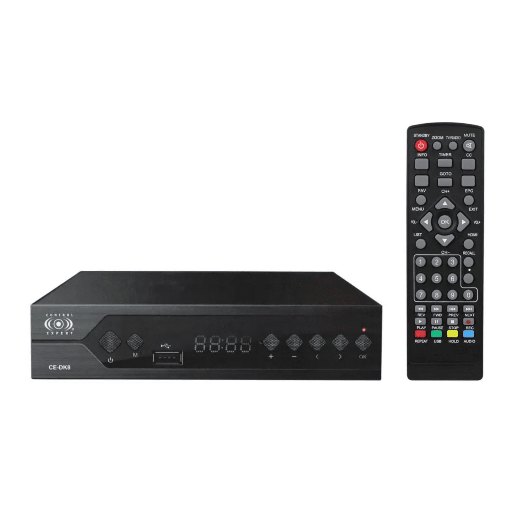 Decodificador De Tv Digital Análoga Con Salida Hdmi Neggro | Walmart en ...