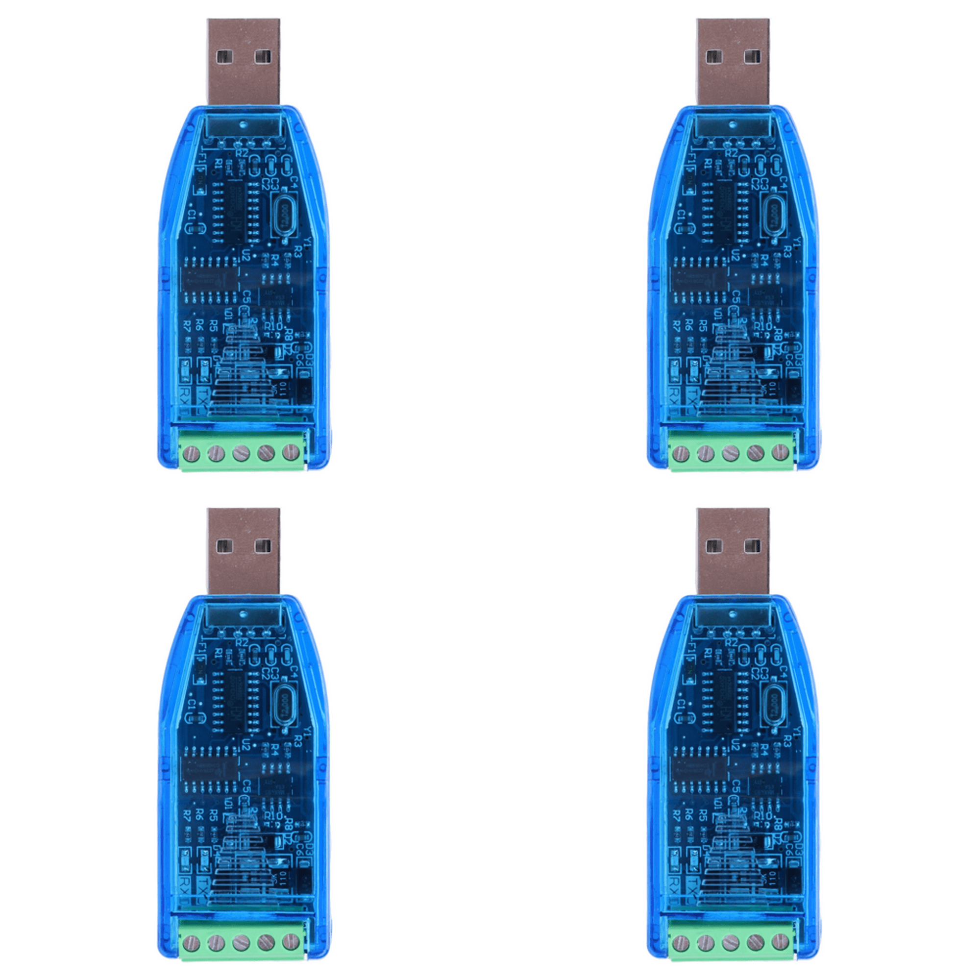 Módulo convertidor Industrial USB a RS485 adaptador de línea serie de ...