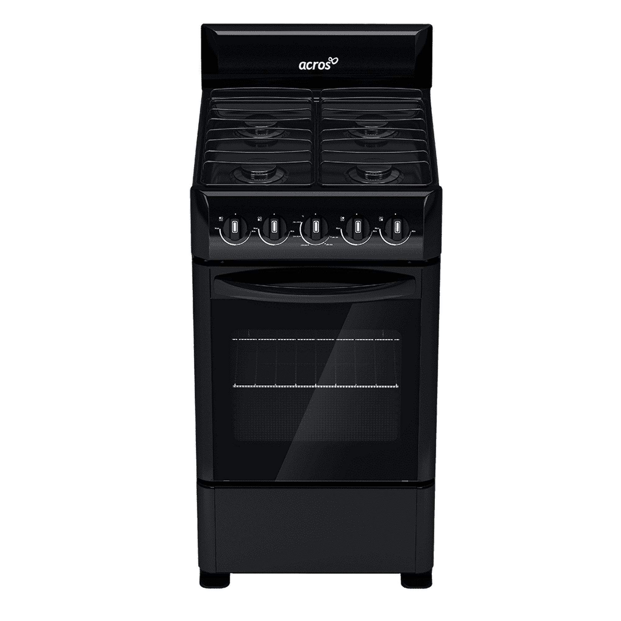 ESTUFA 20" 4 QUEMADORES COLOR NEGRO MARCA ACROS Acros NAW1001B ...