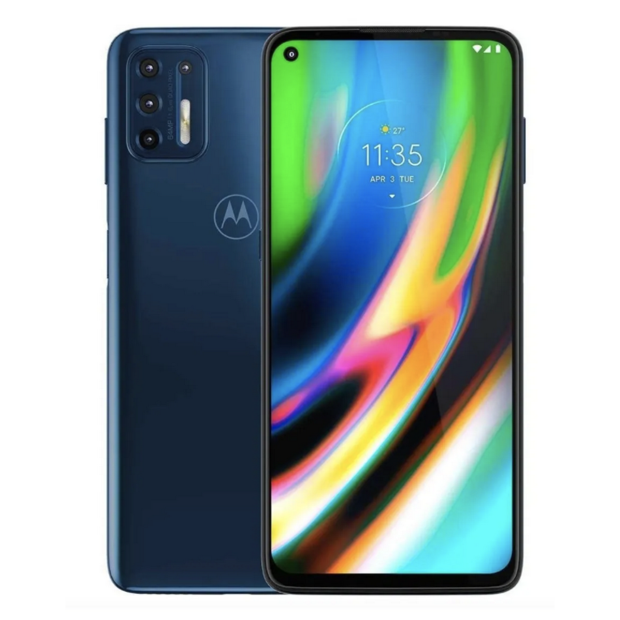 Motorola Moto G9 Plus 128 GB 6 GB RAM Cámara 64 Mpx Desbloqueado Nuevo Azul Motorola G9 Plus 128 ...