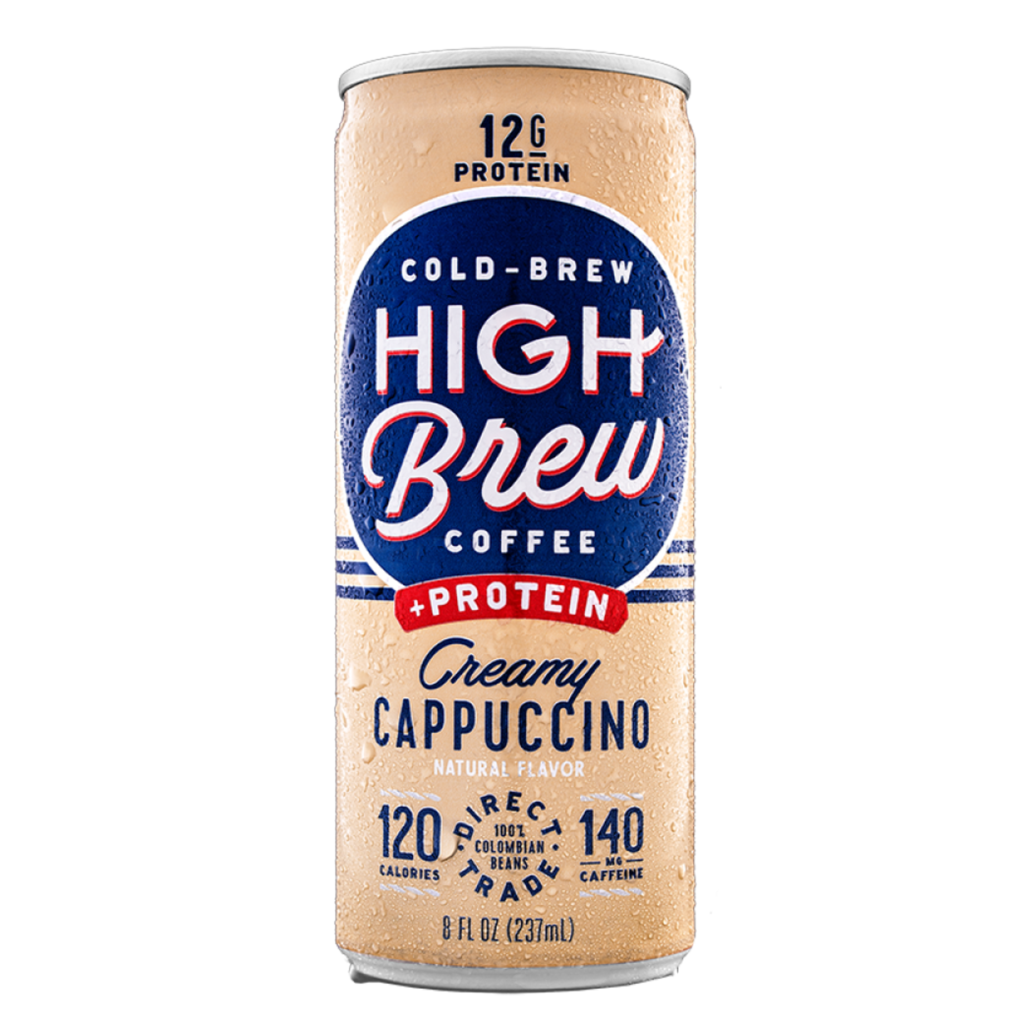 High Brew Coffee Cold Coffee Creamy Cappuccino Plus Protein, versión ...