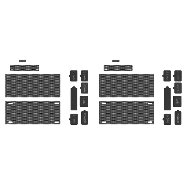 11 Uds. Kit Traje A Prueba Polvo para Consola Juegos Xbox Series S ...