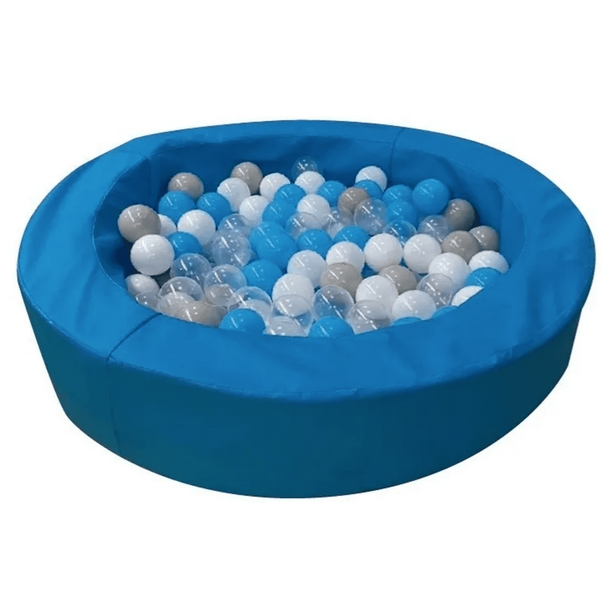 Alberca De Pelotas Para Bebés Vinipiel Azul 100 Pelotas ALABÍO A LA BAO ...
