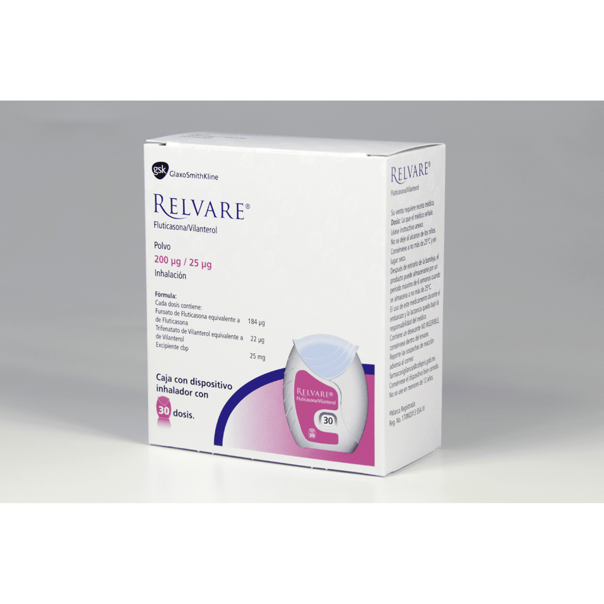 Relvare polvo 200 µg/ 25 µg para 30 dosis || Bodega Aurrera Despensa a ...