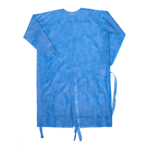 BATA MANGA LARGA AZUL 10PZAS GOES INDUSTRIES PAQUETE CON 10PZAS ...