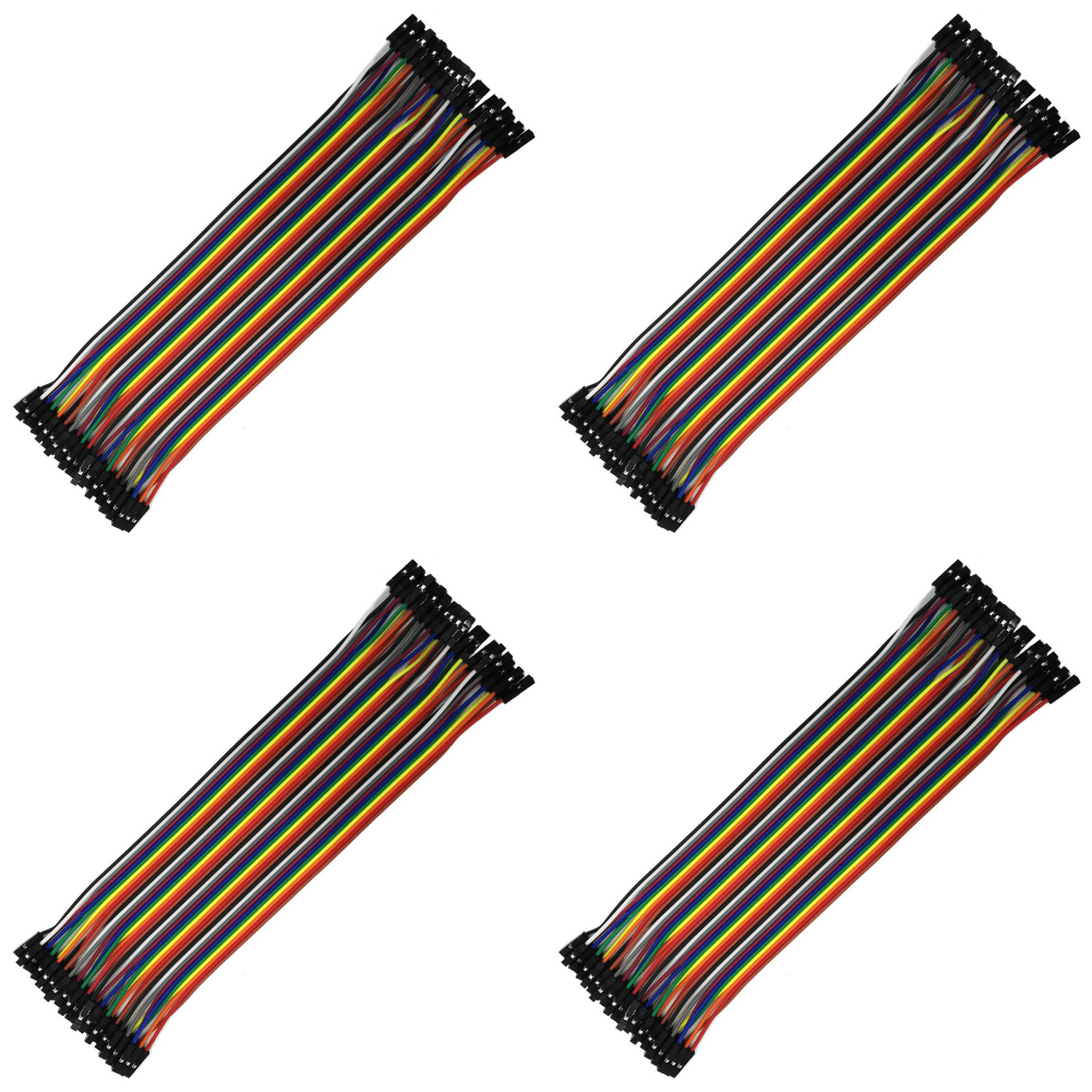 Cable Dupont de 10/20/30 CM Cable arcoíris DuPont multicolor de 40 ...