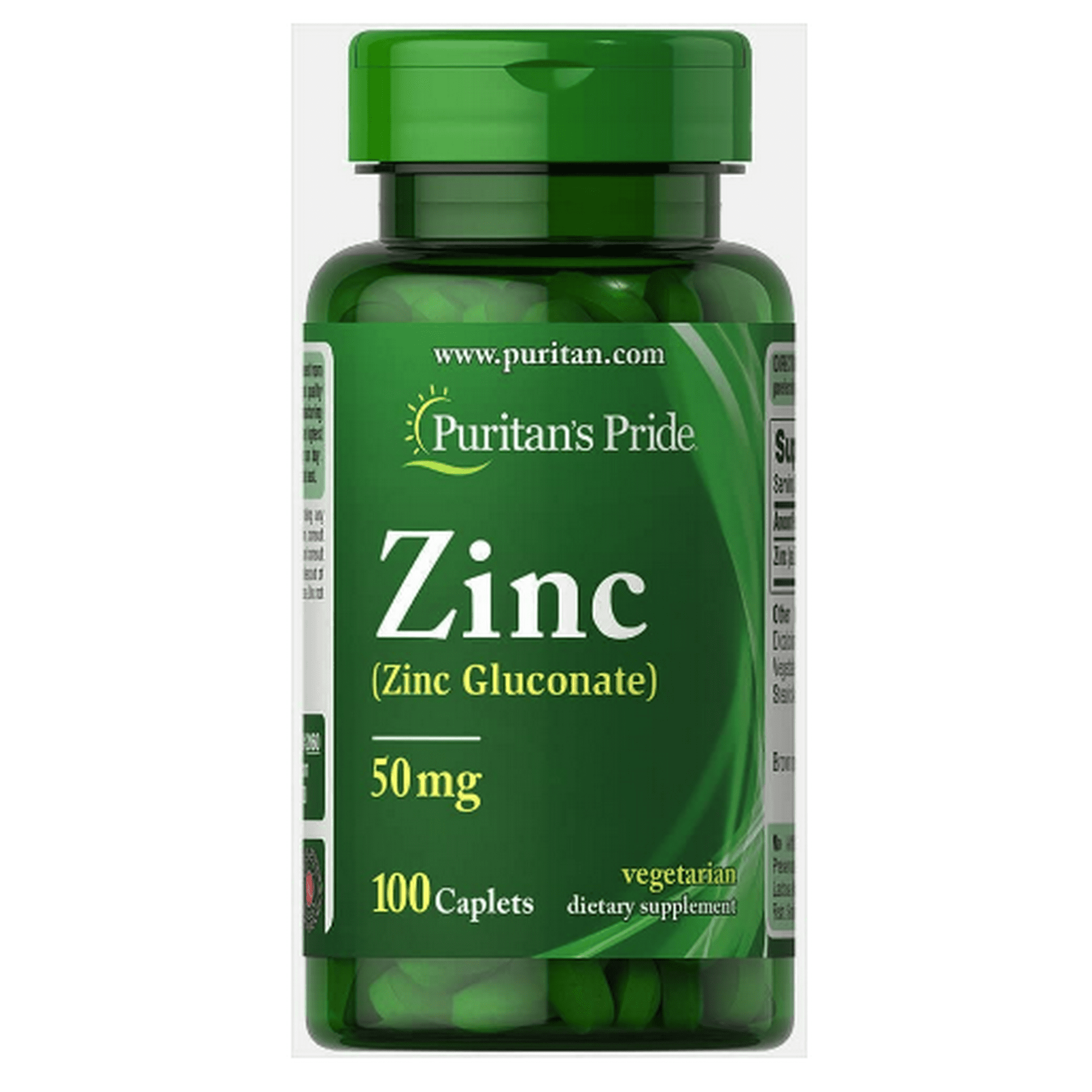 Puritan 's Pride Zinc 50 MG 100 cápsulas Puritan 's Pride Zinc ...